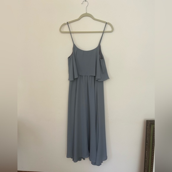 Paper Crown | Dresses | Nwt Paper Crown Slate Britton Bridesmaid Dress ...